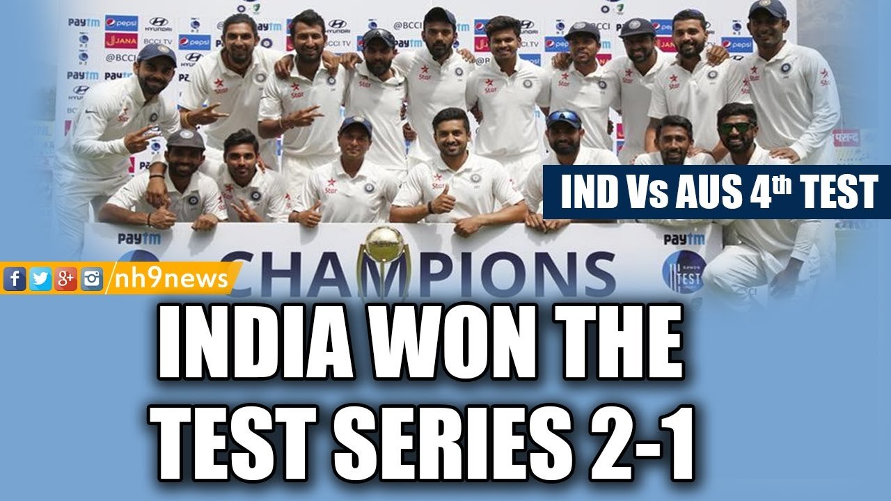 INDIA MAKE HISTORY, WIN FIRST-EVER CRICKET TEST SERIES IN AUSTRALIA ...